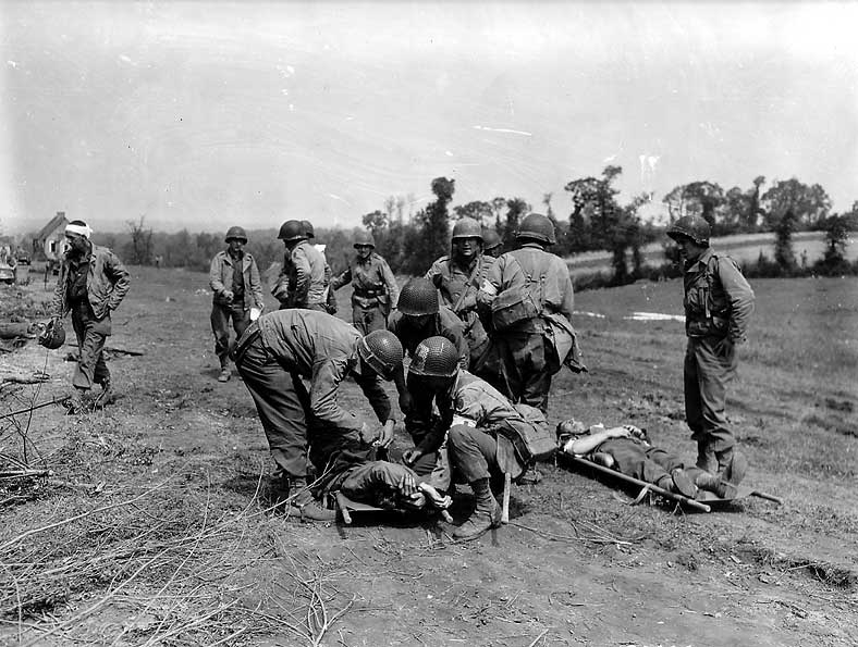 WW2 Pictures of Army Medics